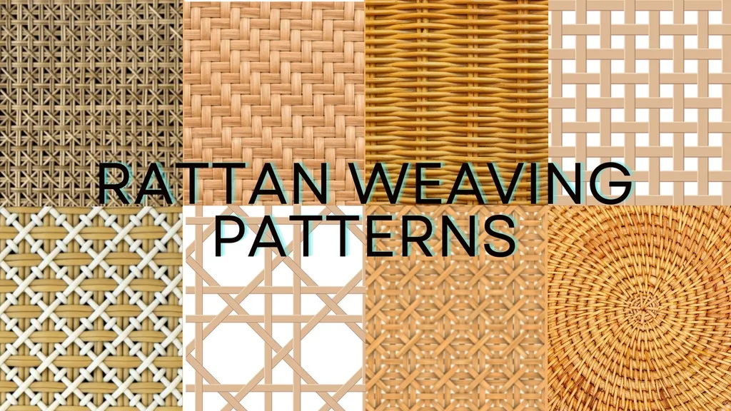 Rattan Weaving Patterns: From Simple to Complex Designs - Ethical ...